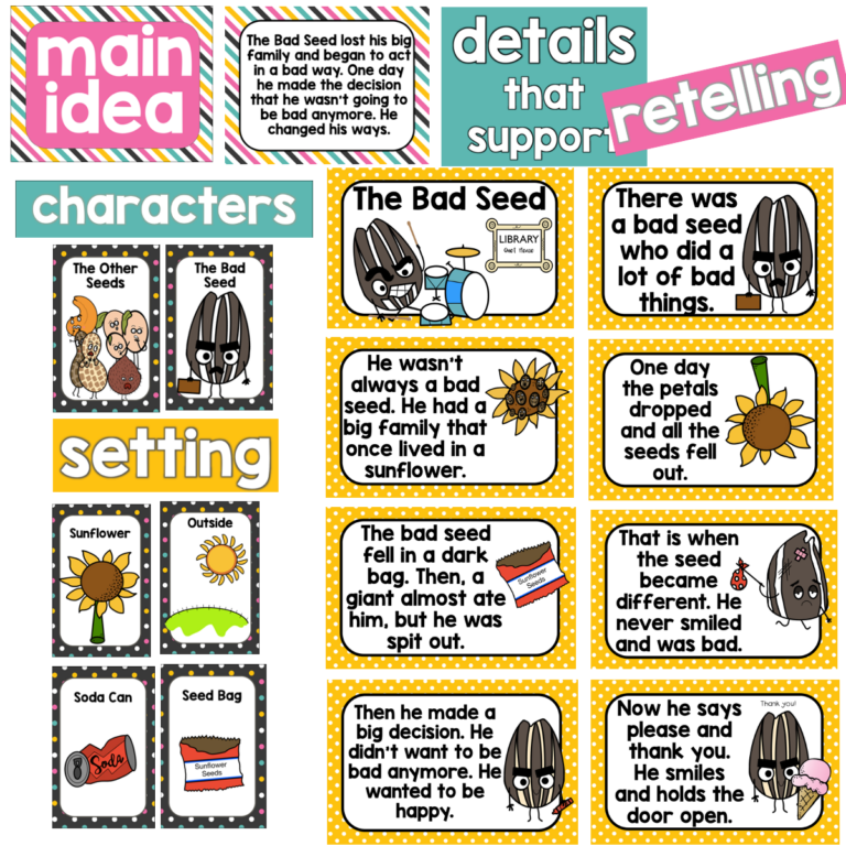 The Bad Seed Activities for Reading - Megan Mitchell