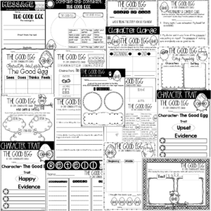 The Good Egg Activities for Reading - Megan Mitchell