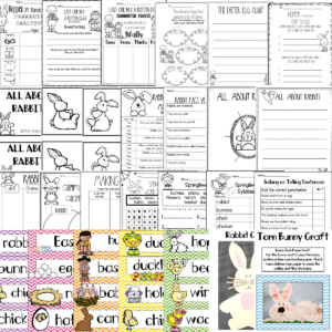 Bunnies, Chicks, & Ducks Literacy Unit - Megan Mitchell