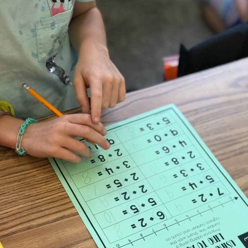 Addition to 10 Activities for First Grade - Megan Mitchell