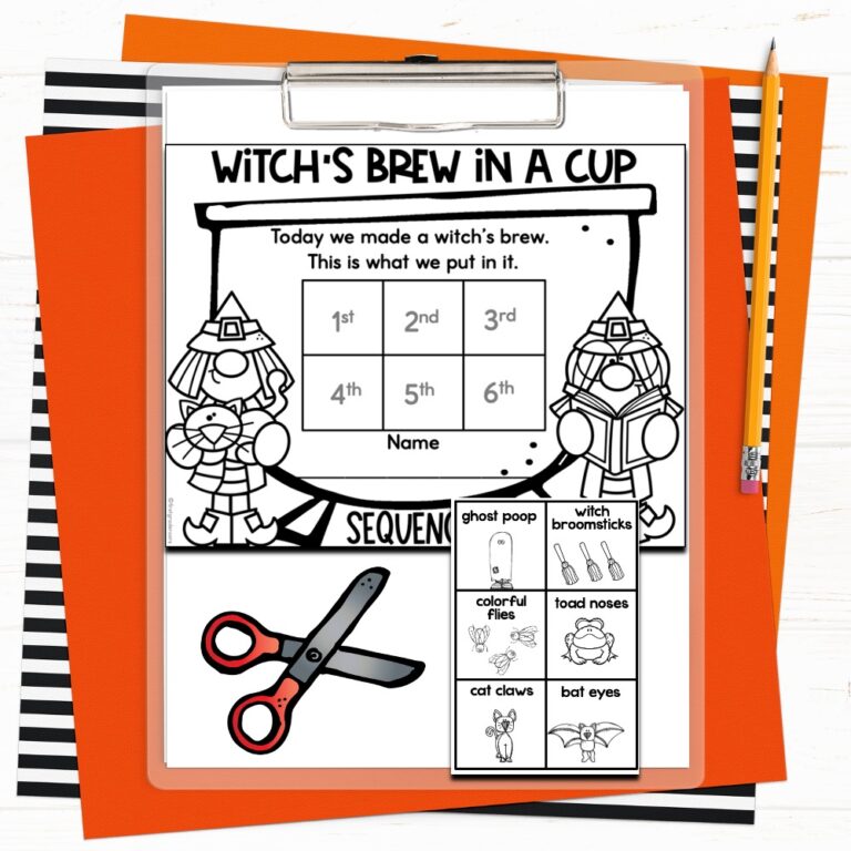 Witch's Brew in a Cup - Classroom Halloween Activity
