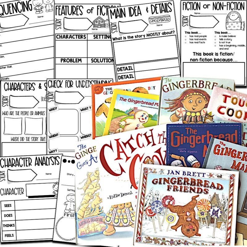 Gingerbread Activities for First Grade - Megan Mitchell