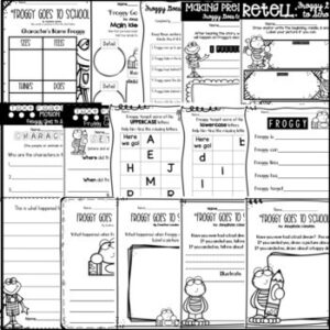 Froggy Goes to School Activities - Megan Mitchell