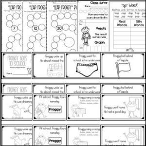 Froggy Goes to School Activities - Megan Mitchell