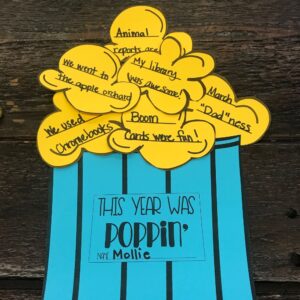 Popcorn Day: An End of the Year Activity - Megan Mitchell