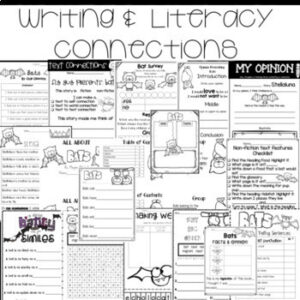 Bats Activities Nonfiction Reading Unit - Megan Mitchell