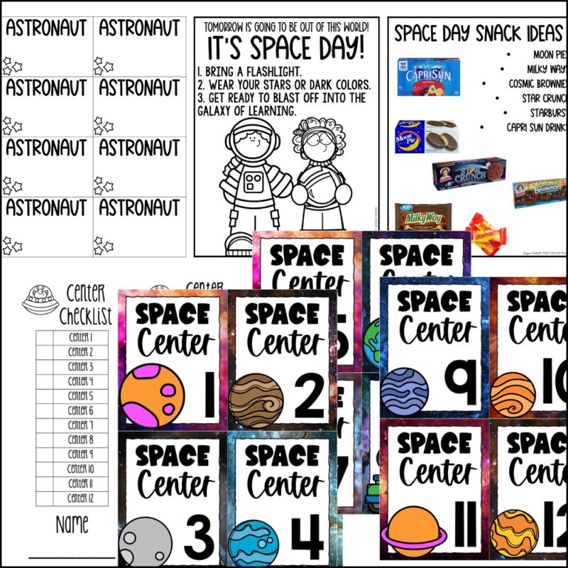 Outer Space Day Activities - Megan Mitchell