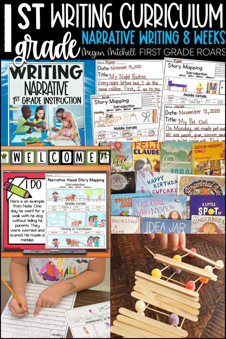 A Complete Guide to Narrative Writing in First Grade