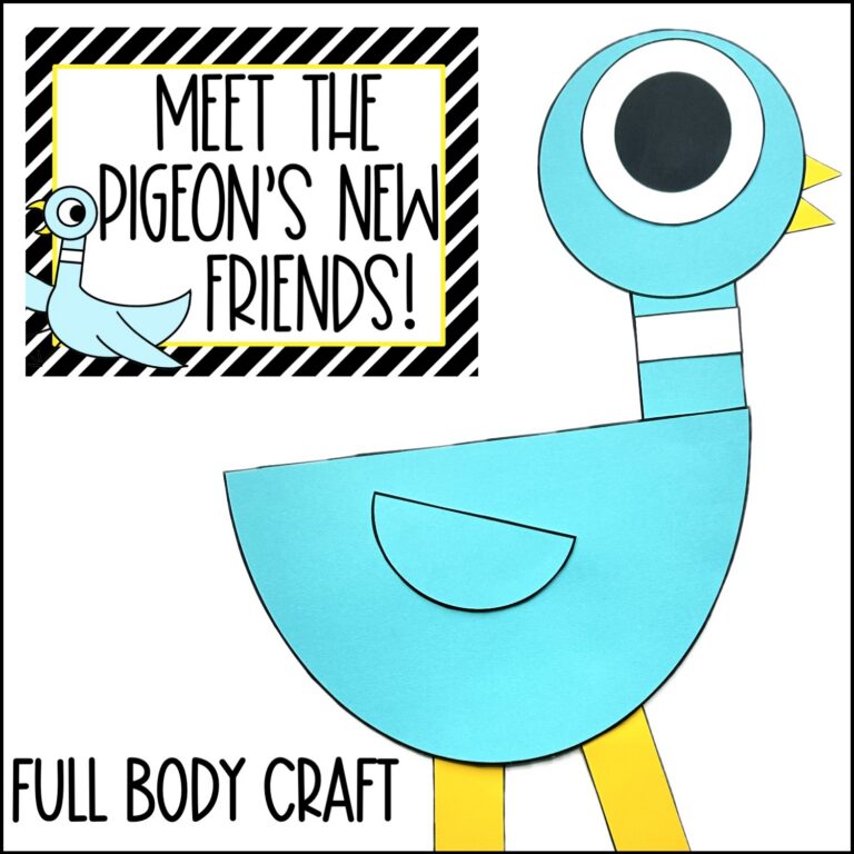 The Pigeon Has to Go to School Activities for Back to School