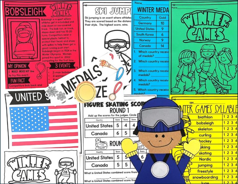 Top 5 Winter Olympic Activities for the Classroom