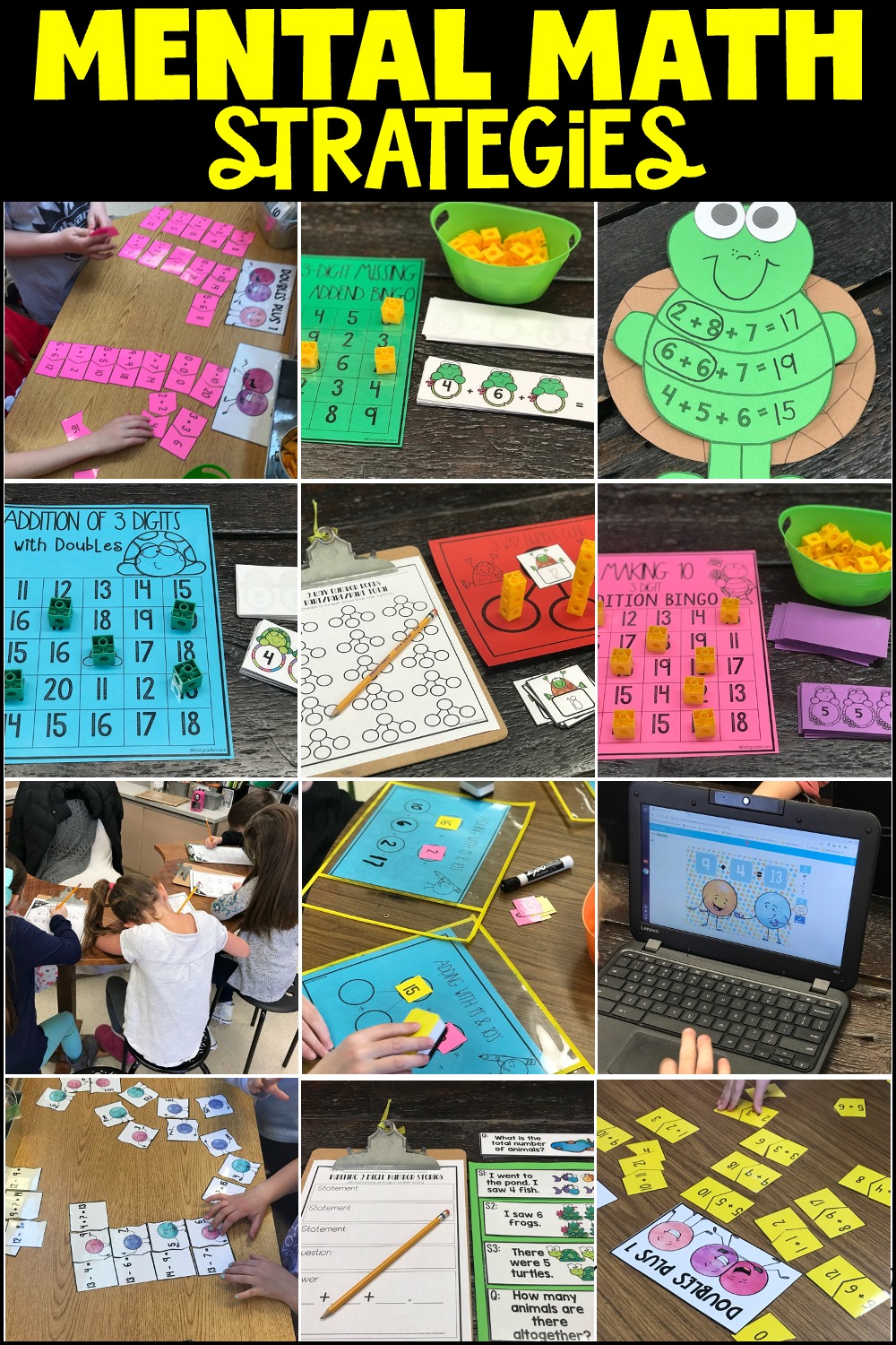 Mental Math Strategies for First Grade - Megan Mitchell